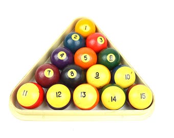 Pool ball rack | Etsy