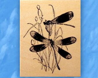 Dragonfly stamp | Etsy