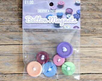 Button magnets | Etsy