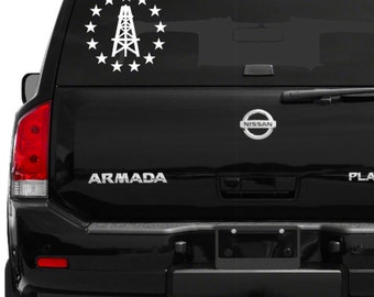 Oilfield decal | Etsy