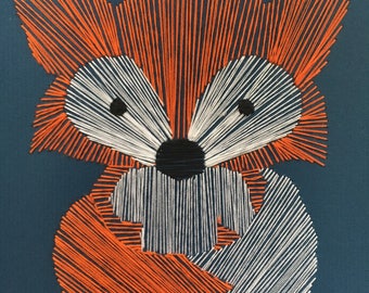 Fox string art | Etsy