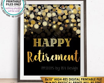 Retirement display | Etsy
