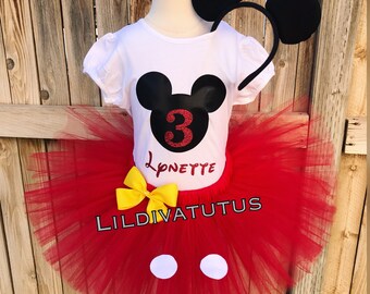 Mickey mouse tutu | Etsy