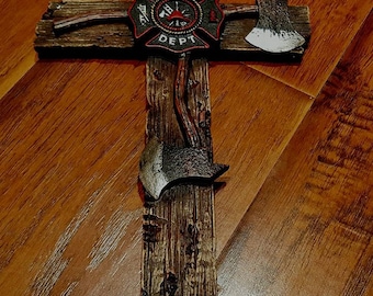 Firefighter decor | Etsy