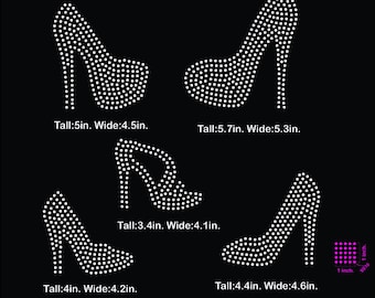 Rhinestone heels | Etsy