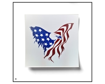 American eagle decal | Etsy