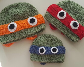 Ninja turtle hat | Etsy