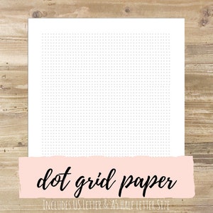 Bullet journal paper | Etsy