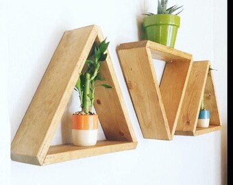 Triangle shelf | Etsy