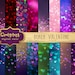 Bokeh Valentine Digital Paper bokeh hearts backgrounds love