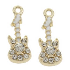 Rhinestone guitar | Etsy