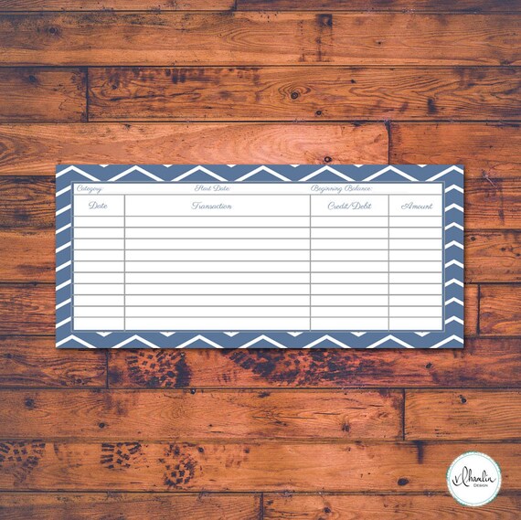 Printable Envelope Organizer Petty Cash Cash Envelope