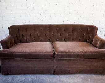 Velvet sofa | Etsy