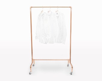 Copper clothing rack | Etsy