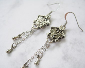 Clock earrings | Etsy