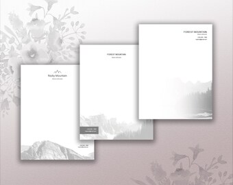 Personal letterhead | Etsy