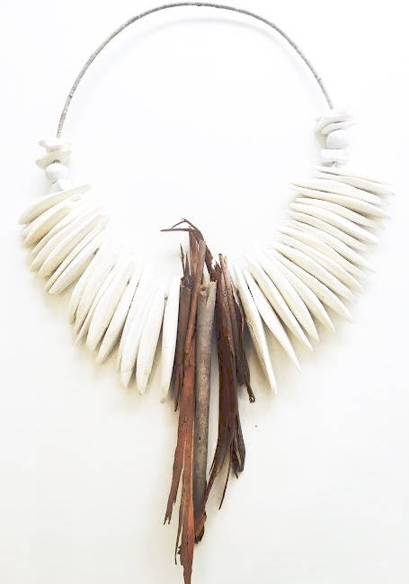 Large Cuttlefish bone bark wall hanging decor