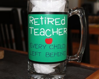 Teacher Retirement Gift Retired Teacher Gift Teacher