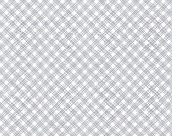 Gray plaid fabric | Etsy