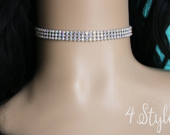 Diamond choker | Etsy