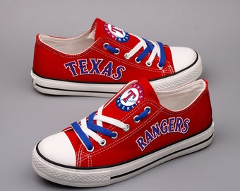 Texas rangers shoes | Etsy