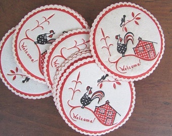 Paper coasters | Etsy