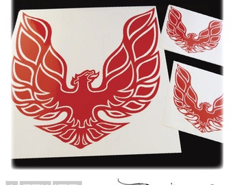 Firebird decal | Etsy
