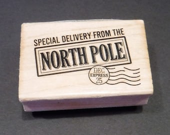 North pole stamp | Etsy