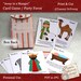 Christmas Nativity Party Favor Card Game printable Kids
