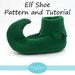 Elf Shoe PDF Pattern and TutorialInfant and Toddler Sizes