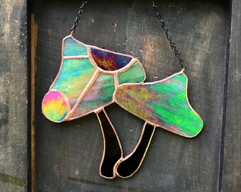 Glass wall decor | Etsy