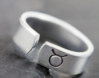 Taurus ring | Etsy