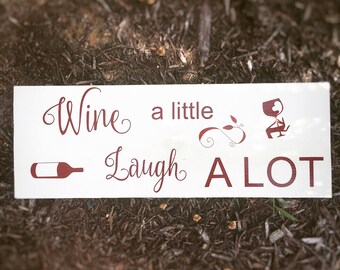 Wine sayings | Etsy