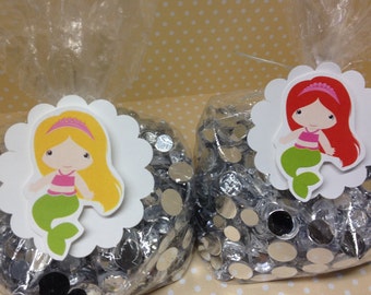 Mermaid Party Favors under the sea party favor party favor