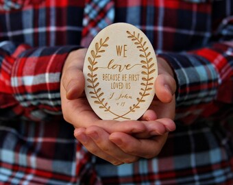 He first loved us | Etsy