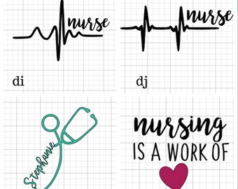Nursing sticker | Etsy
