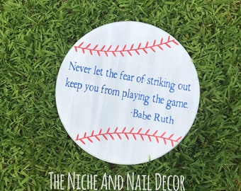 Baseball decor | Etsy