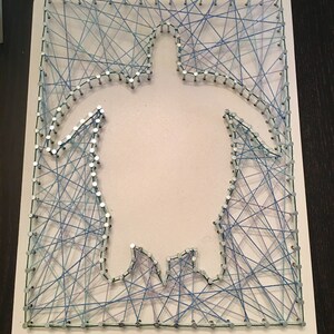 Turtle string art | Etsy