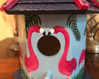 Painted birdhouses | Etsy