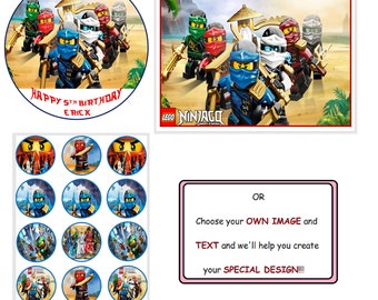 Ninjago cake topper | Etsy