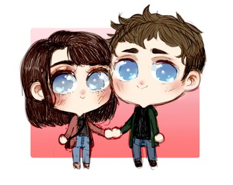 Chibi commission | Etsy