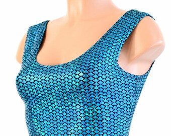 Mermaid scale top | Etsy
