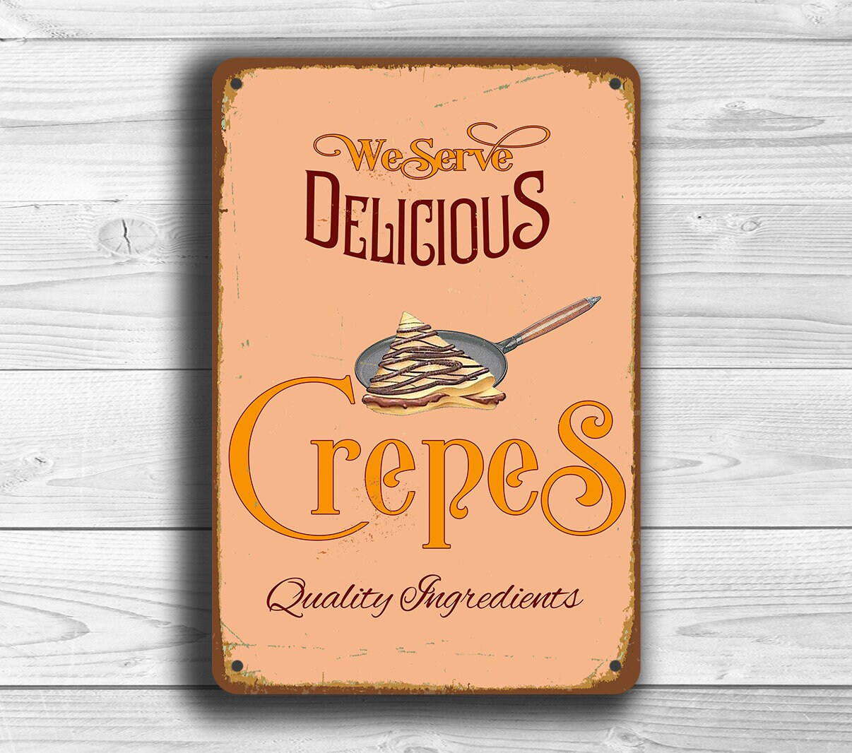 CREPES SIGN Crepes Signs Restaurant Sign Cafe Sign Diner