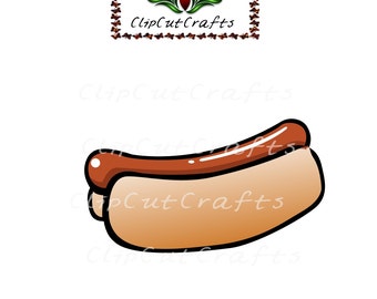 Hot dog svg | Etsy