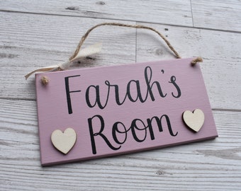 Bedroom door sign | Etsy