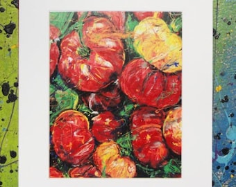 Tomato art | Etsy