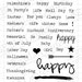 Happy Days Clear Stamp Set Year Round Sentiments Stamps
