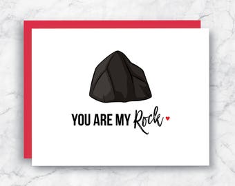 You rock card | Etsy