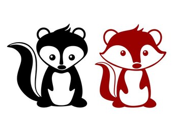 Skunk svg | Etsy