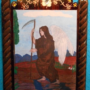 Archangel azrael | Etsy